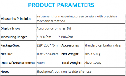 TETKO-MAT screen tension meter | Professional Mesh Manufacturer ...