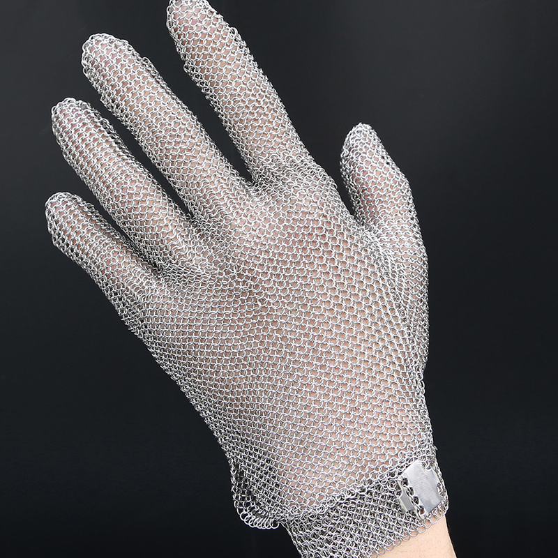 MK5201-Five Finger Wrist Ring Mesh Glove With Hook Strap | Professional ...