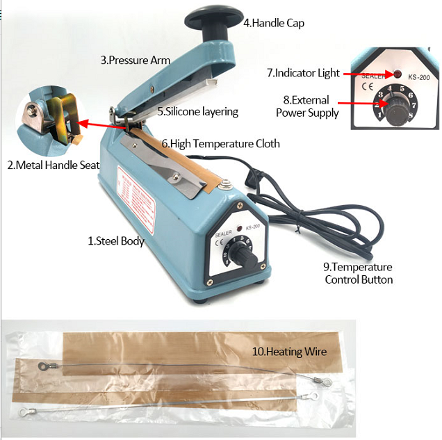 Hand Heat Sealing Machine | Professional Mesh Manufacturer - Macrokun ...