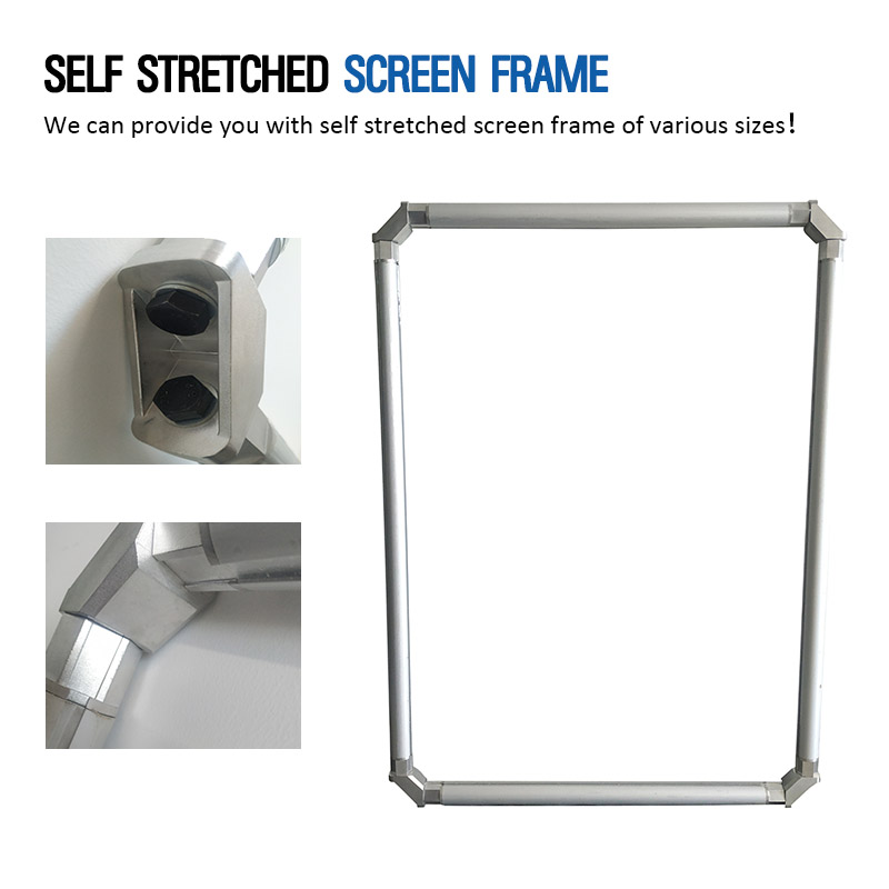 NEWMAN Self Stretching Roller aluminum Screen printing frame ...