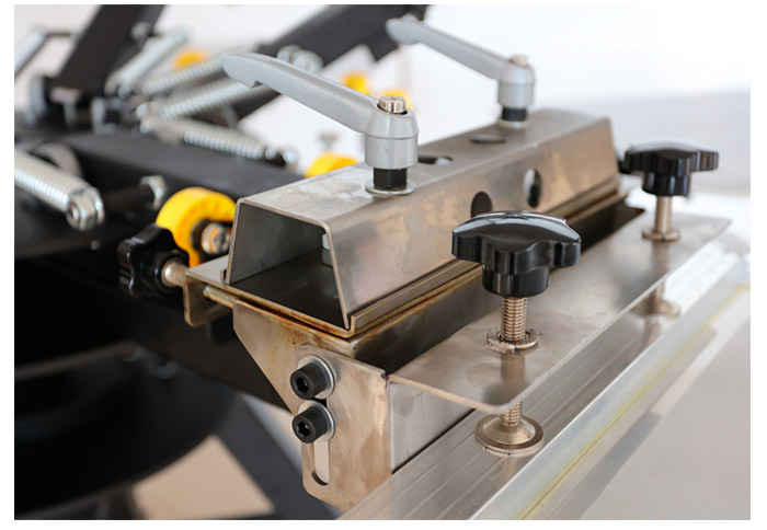 MK606-MR 6 color 6 station screen printer with micro with Alum station ...