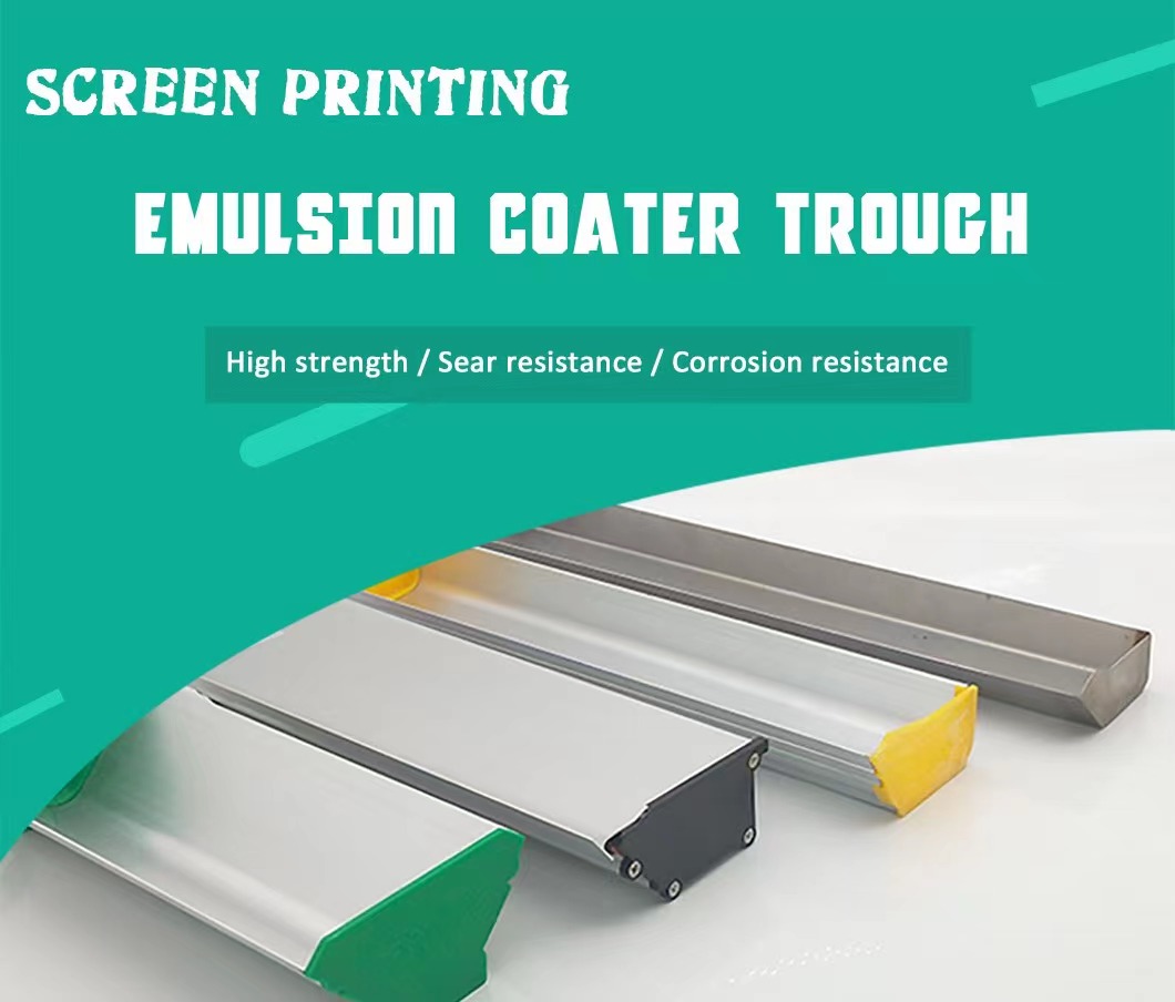 Screen Printing Emulsion Scoop Coater Trough | Professional Mesh ...