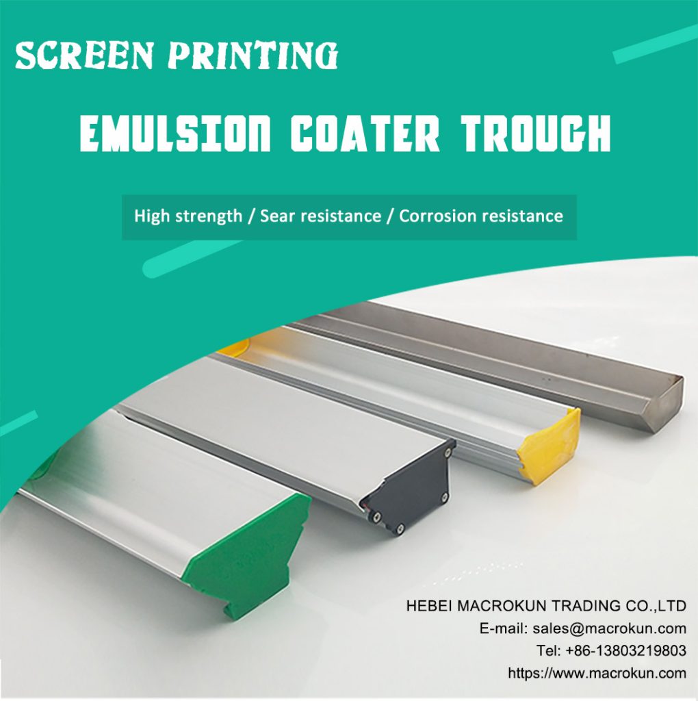 High quality Screen Printing Emulsion Coater Trough | Professional Mesh ...
