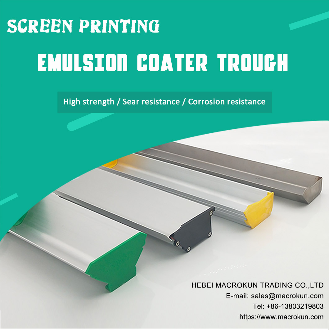 High quality Screen Printing Emulsion Coater Trough | Professional Mesh ...