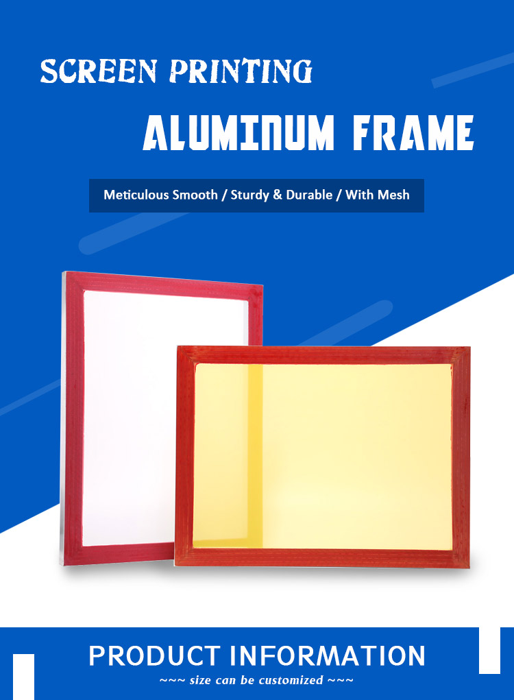 Aluminum screen printing frames with mesh | Professional Mesh ...