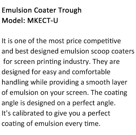 Screen Printing Emulsion Coater Trough | Professional Mesh Manufacturer ...