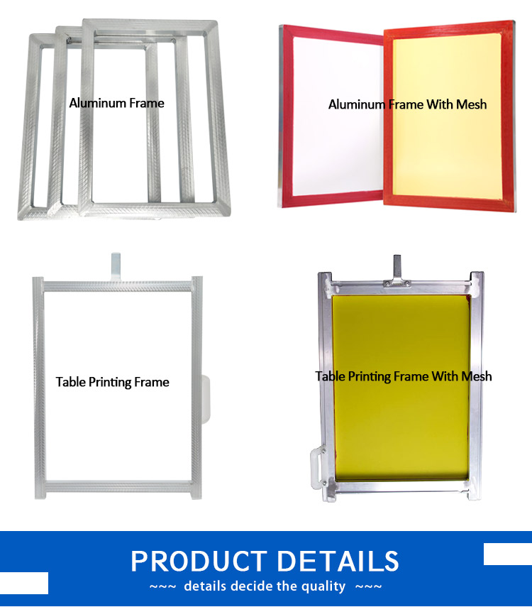 Screen printing aluminum screen frame (with mesh) | Professional Mesh ...