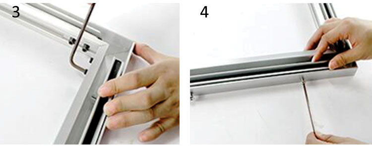 2015 Free Dismantle and Combination Self Tensioning Universal Screen ...