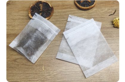 Biodegradable PLA Tea Bag With Drawstring | Professional Mesh ...
