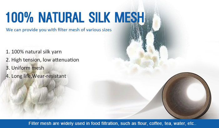 100% Natural Silk Mesh Filter Fabrics | Professional Mesh Manufacturer ...